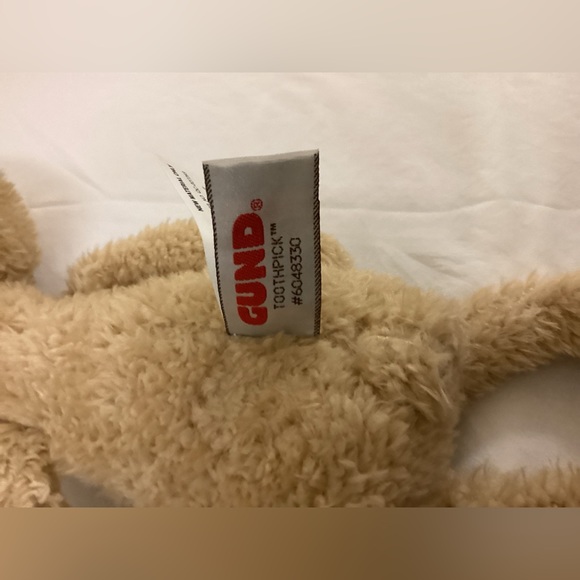 Gund | Toys | Gund Teddy Bear Toothpick Stuffed Animal Toy With Tags ...